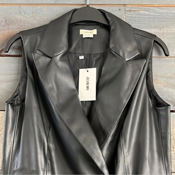 Jason Wu | Jackets & Coats | Nwt Jason Wu Faux Leather Double Breast ...